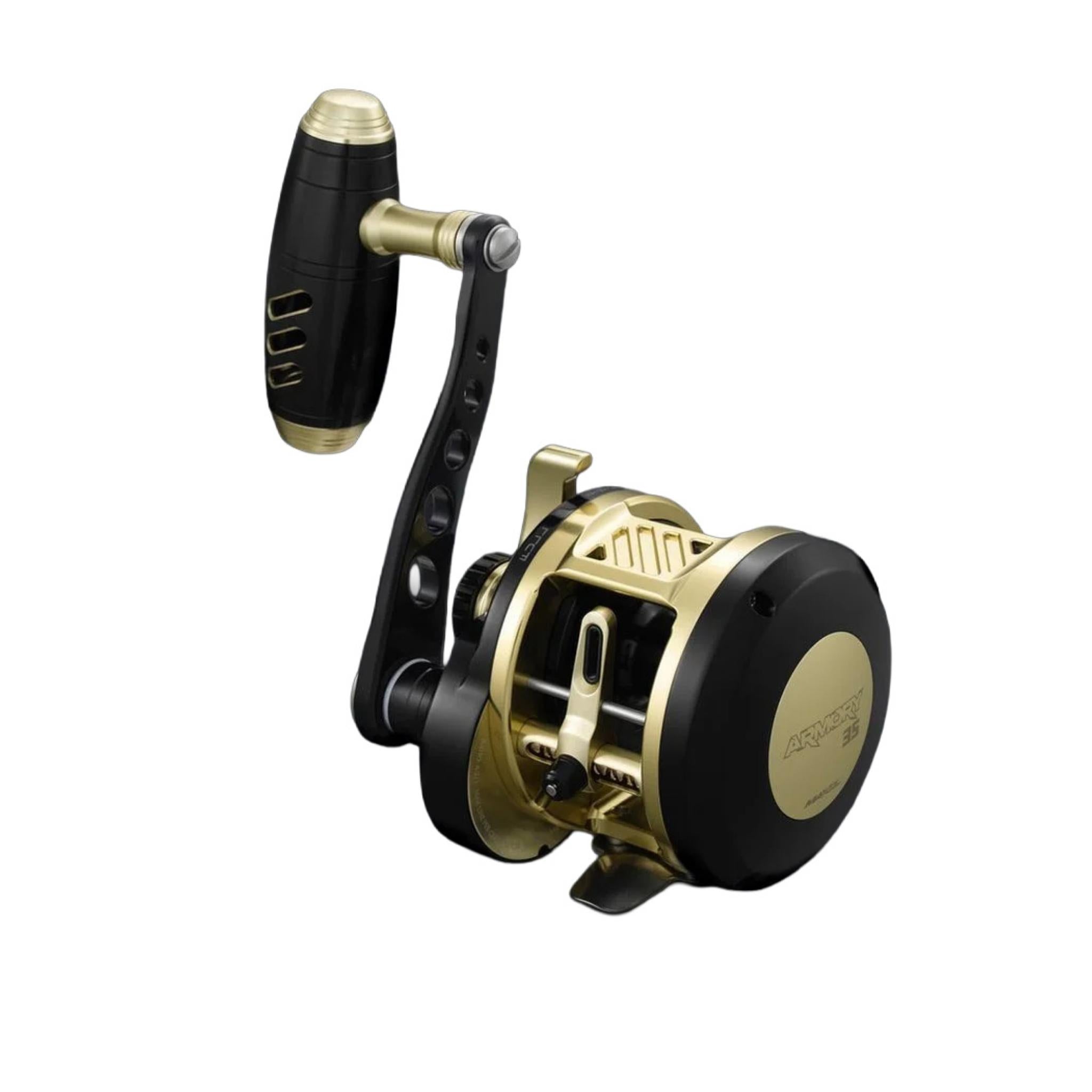 Maxel Armory Lever Drag Levelwind Conventional Reels | J&B Tackle — J&B ...