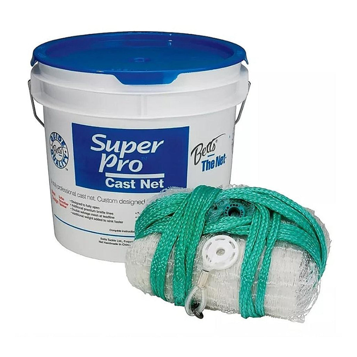 Betts Super Pro Cast Nets | J&B Tackle — J&B Tackle Co