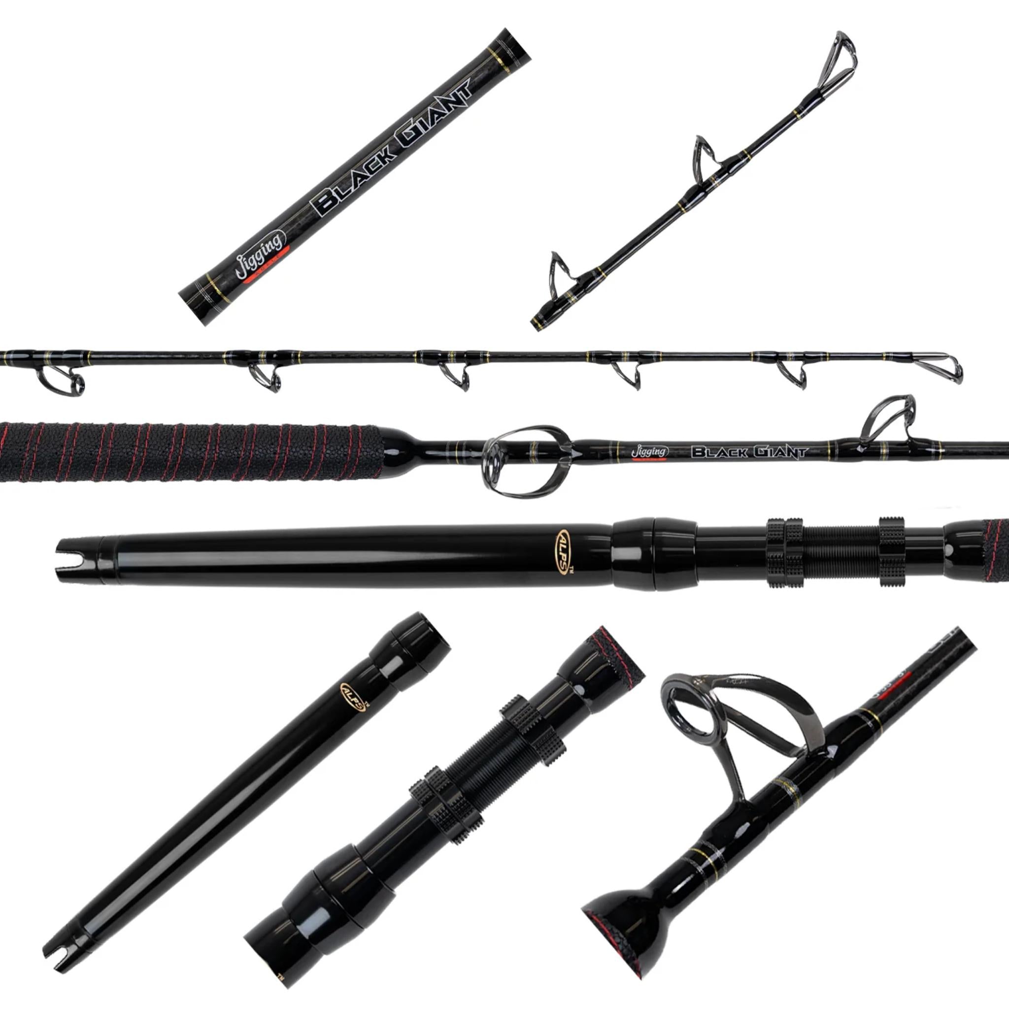 Jigging World Black Giant Rods | J&B Tackle — J&B Tackle Co