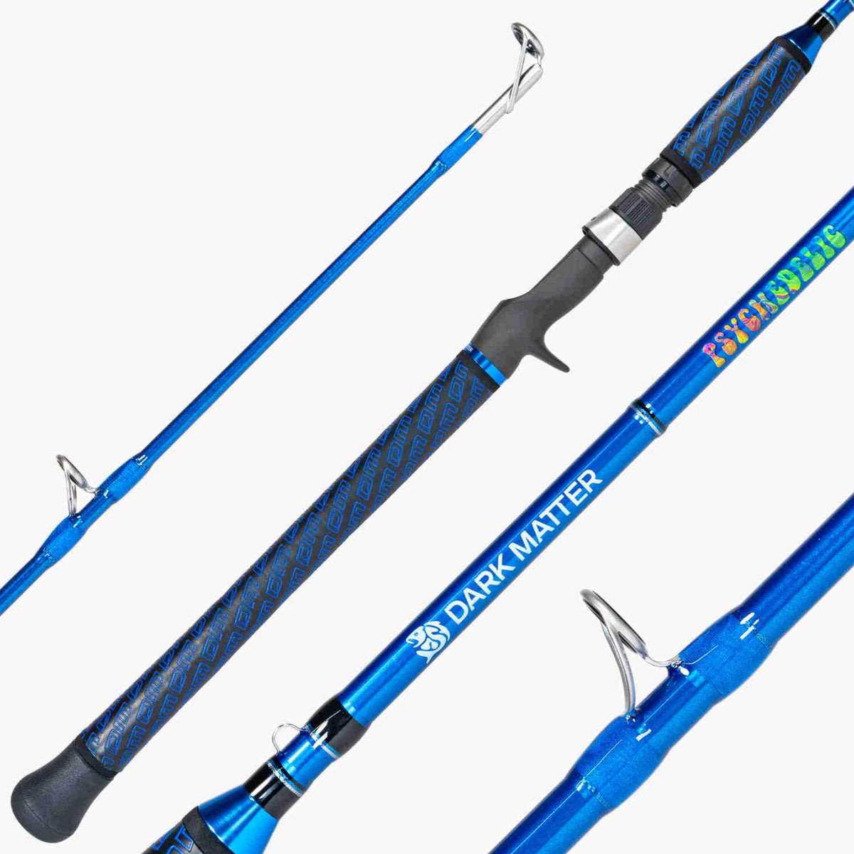 Dark Matter Psychedelic Casting Rods | J&B Tackle — J&B Tackle Co