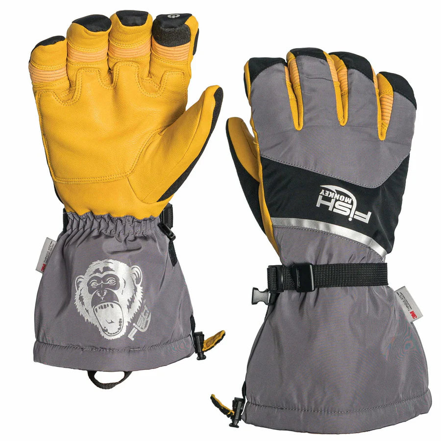 Fish Monkey The Yeti Full Finger Premium Ice Fishing Gloves – J&B Tackle Co