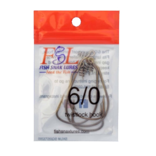 Fish Snax Lures Twistlock Hooks | J&B Tackle — J&B Tackle Co