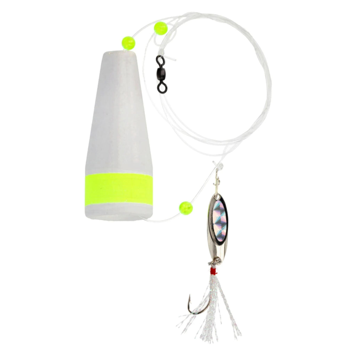 Eagle Claw Lazer Sharp Snapper Popper Rig with Spoon and Tinsle — J&B ...
