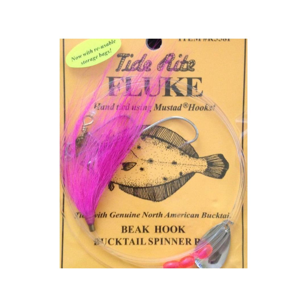 Tide Rite Beak Hook Bucktail Spinner Fluke Rig - R558 – J&B Tackle Co