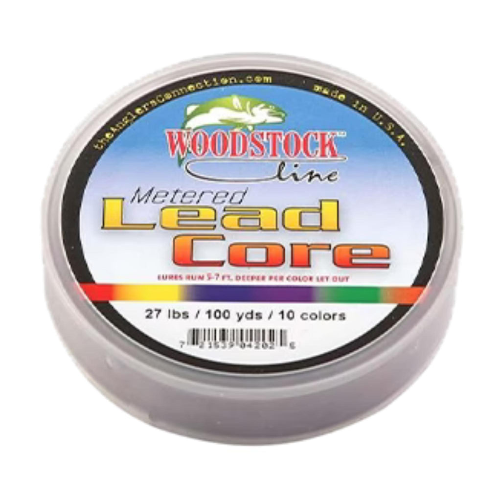 Woodstock Metered Lead Core Line (100 yd Spools) – J&B Tackle Co