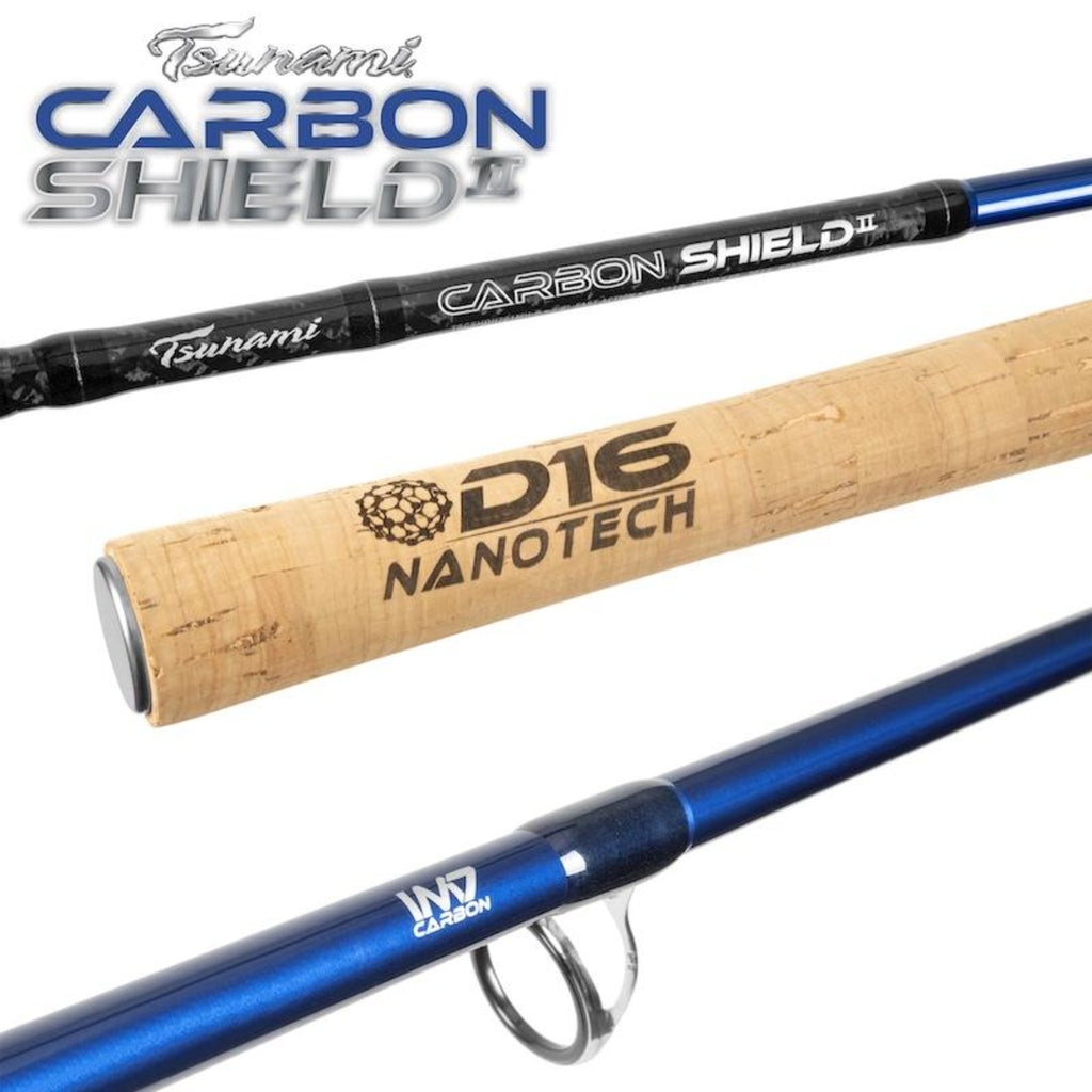 Tsunami Rods Carbon Shield II Inshore Conventional Rods – J&B Tackle Co