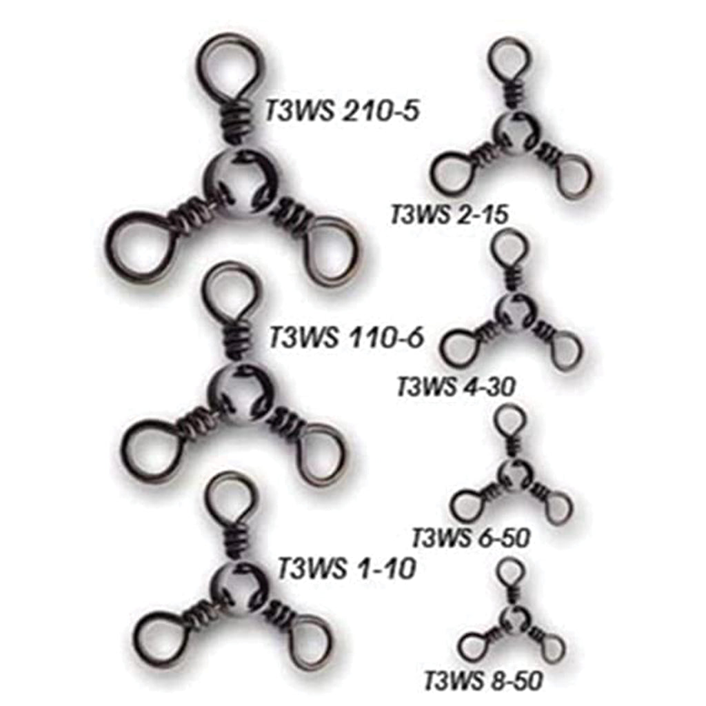 Tsunami Three Way Swivels – J&B Tackle Co
